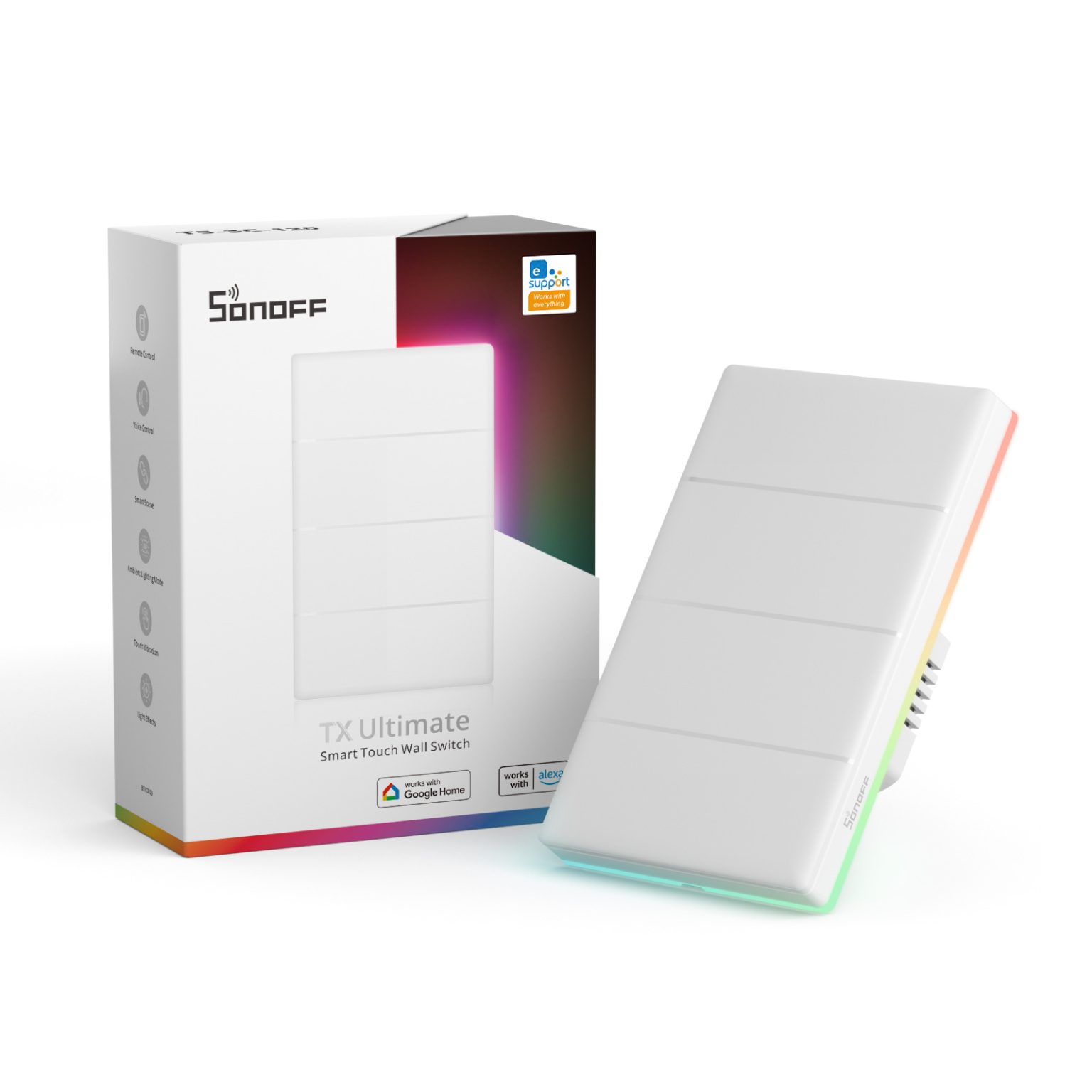 Qi Systems | Sonoff Sonoff 4 Channel Light Switch